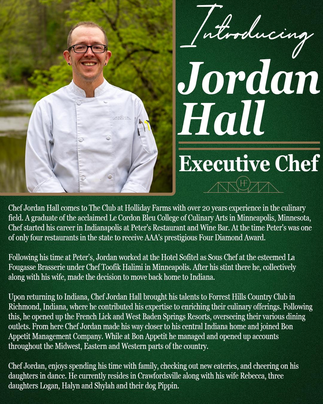 Executive Chef - The Club at Holliday Farms